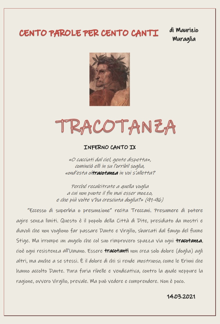 Inferno canto IX: TRACOTANZA | Maurizio Muraglia