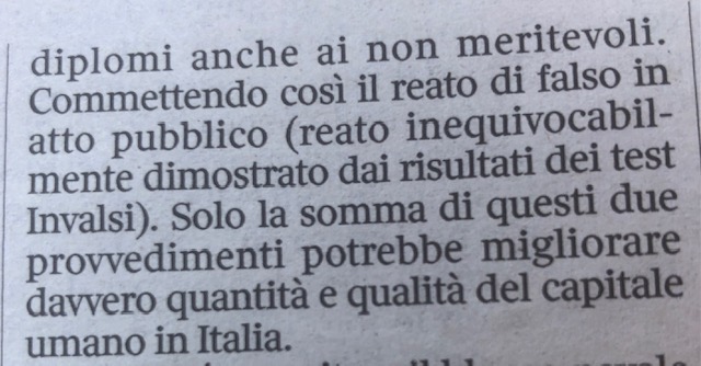 Panebianco, lasci perdere gli incisi | Maurizio Muraglia